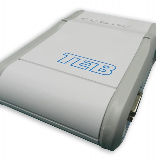 Eletrocardiógrafo de 12 derivações simultâneos para computador ECG PC - TEB