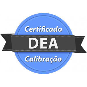 Calibração rastreada para DEA Desfibrilador Externo Automático