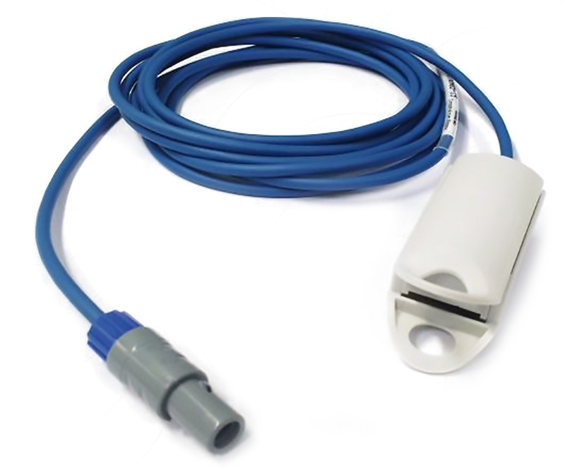 Sensor de Oximetria SPO2 Clipe de Dedo Adulto compatível com Monitor ...